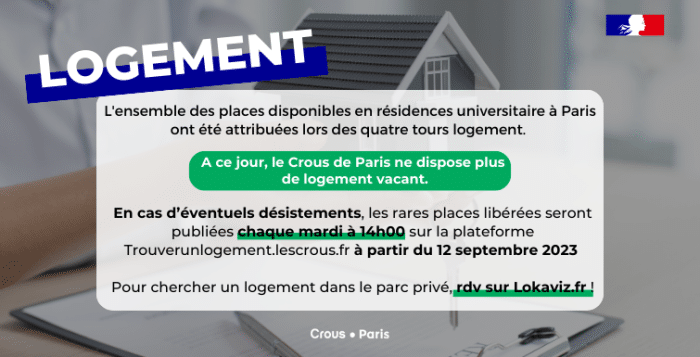 Je cherche un logement - Crous Paris