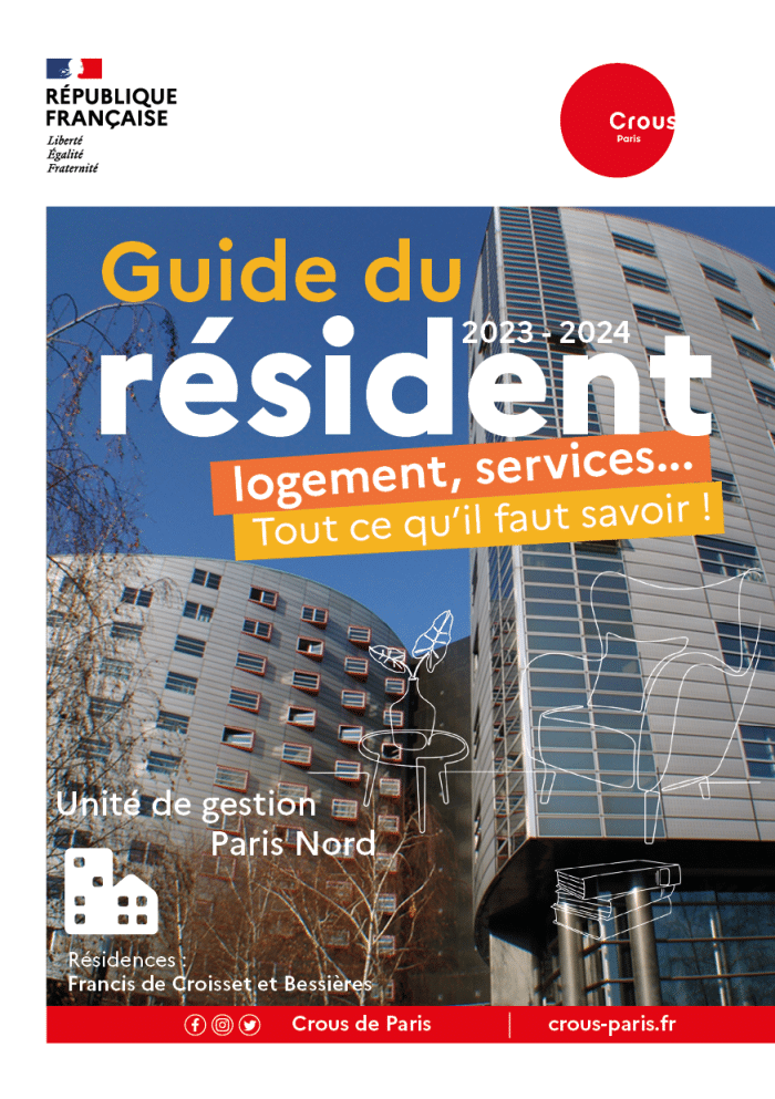 Je suis résident Crous - Crous Paris