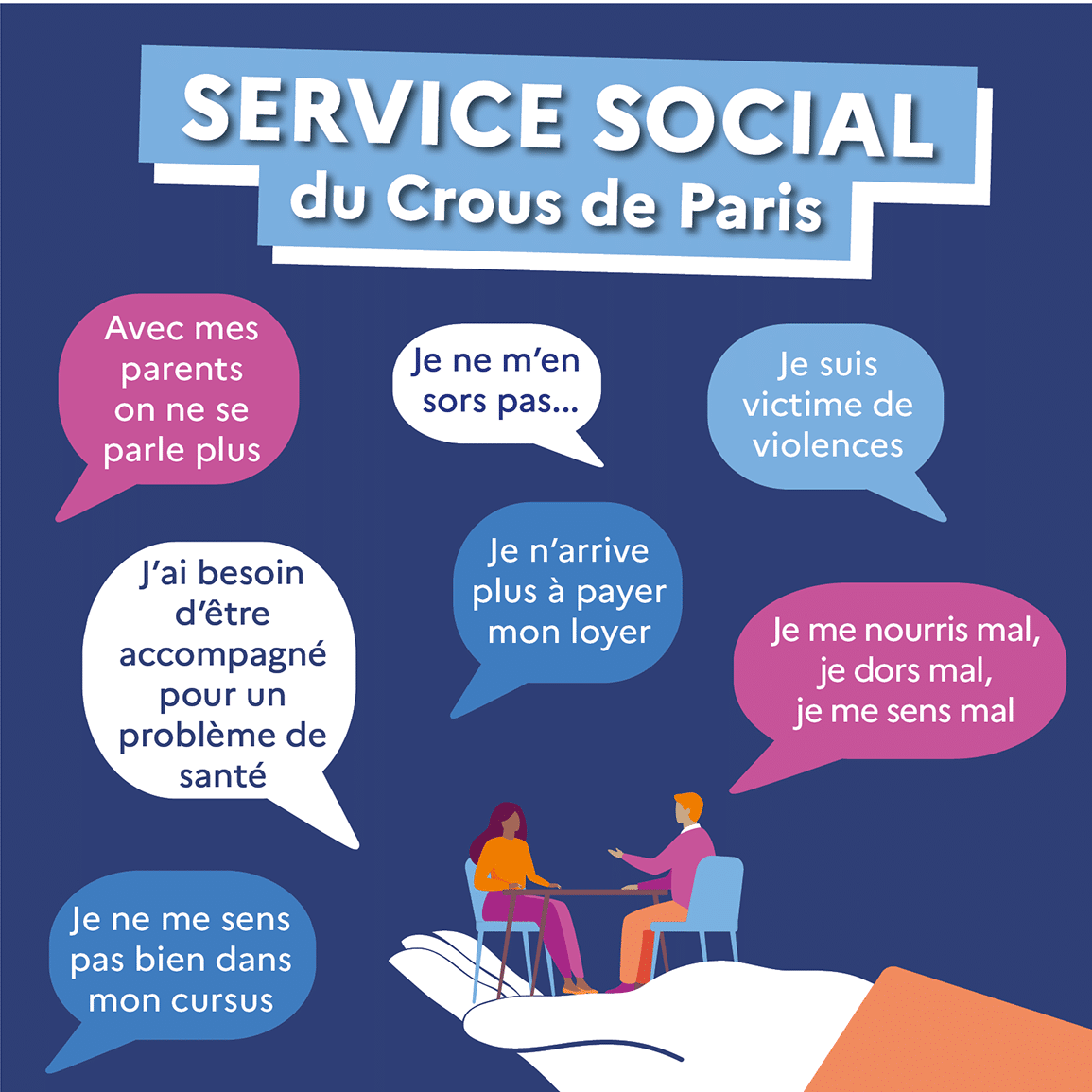 Accompagnement au quotidien - Crous Paris