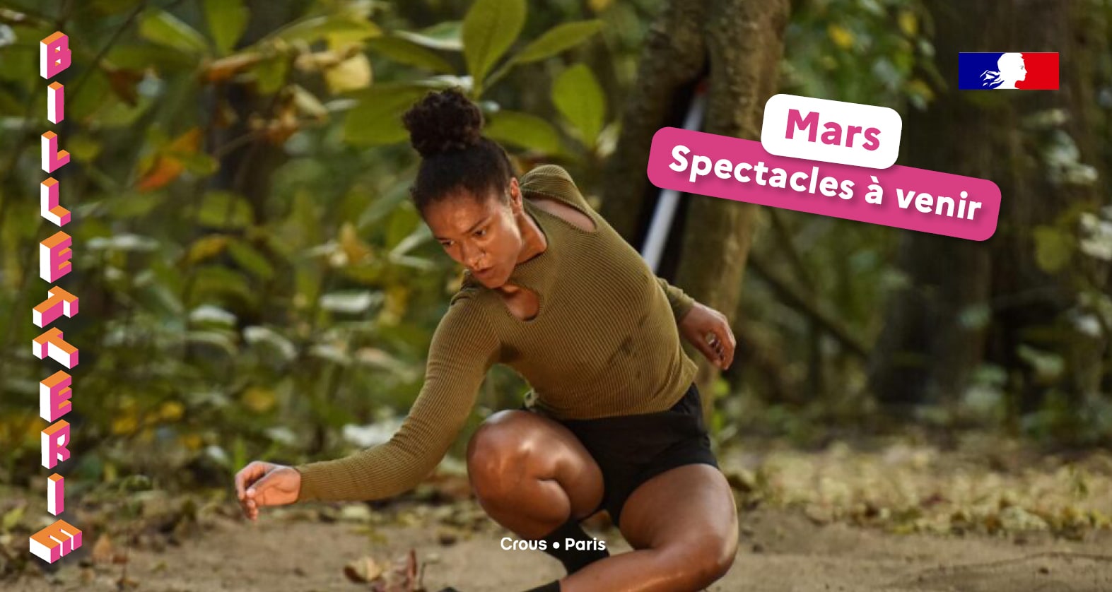 Billetterie : programmation du mois de mars - Crous Paris