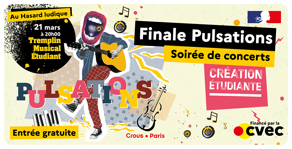 Finale Pulsations Paris | Soirée de concerts gratuite au Hasard ludique ...